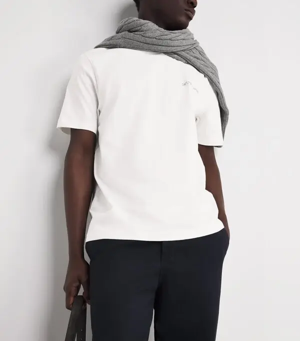 SAMSØE SAMSØE Cotton Dinner T-shirt