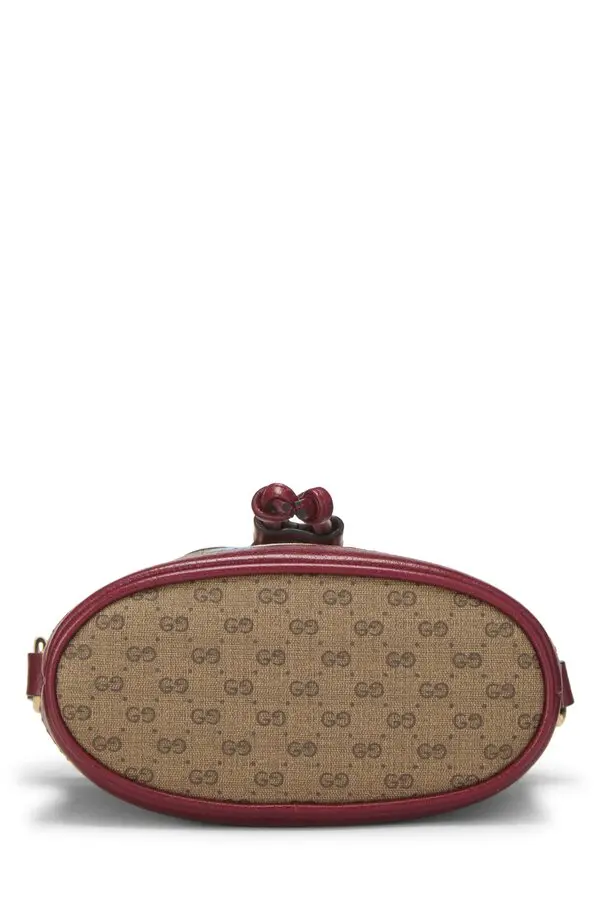 Gucci Doraemon X Coated Canvas Bucket Bag - Red