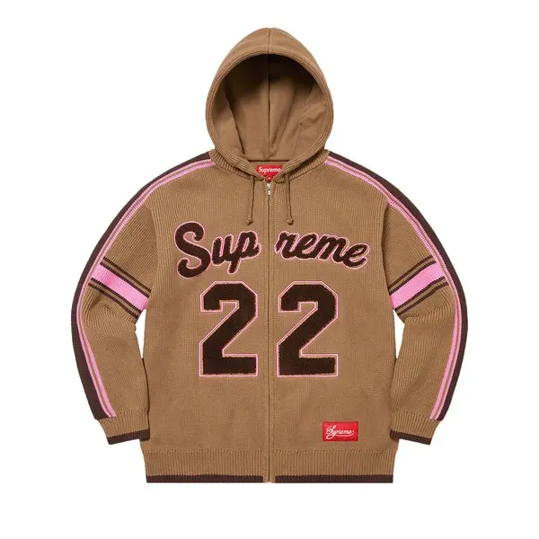 Supreme Sport Zip Up Hooded Sweater