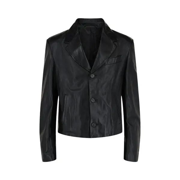 FERRAGAMO Leather Blazer