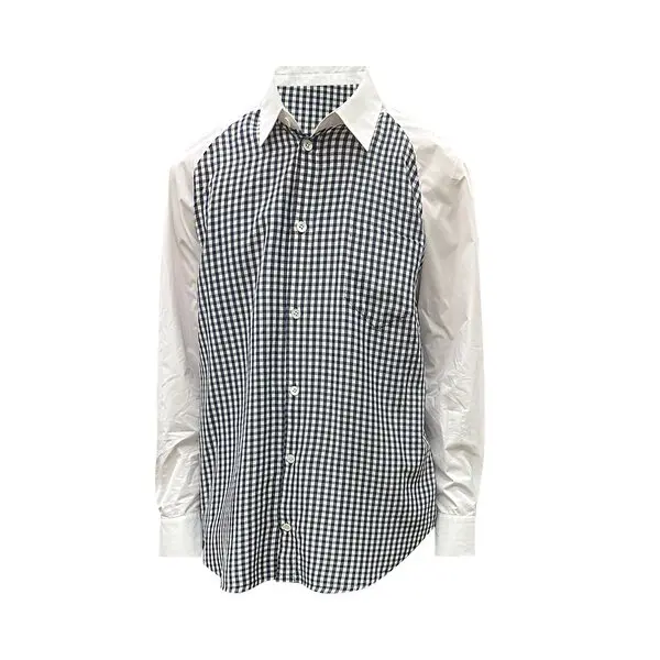 NAMACHEKO Vänern Long-sleeve Gingham Shirt