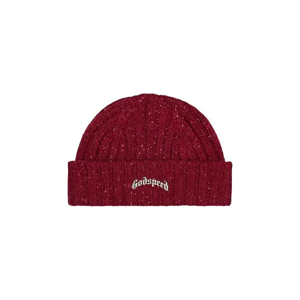 GODSPEED Og Logo Emblem Beanie - Red