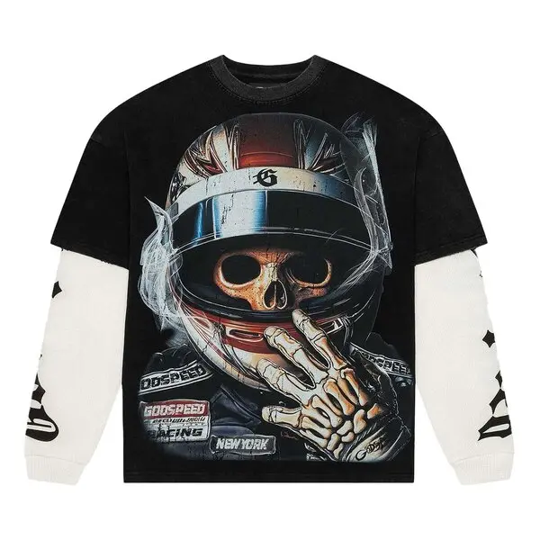 GODSPEED F1 World Cup Layered T-shirt - Black