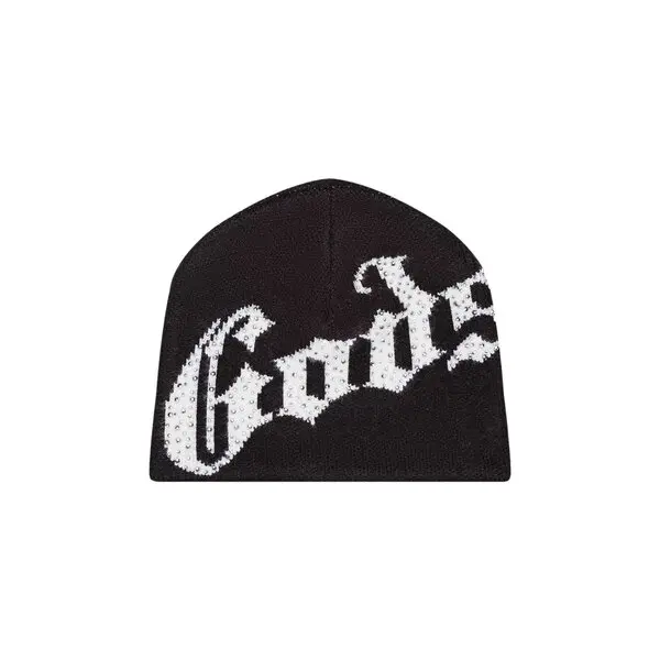 GODSPEED Og Logo Studded Beanie - Black