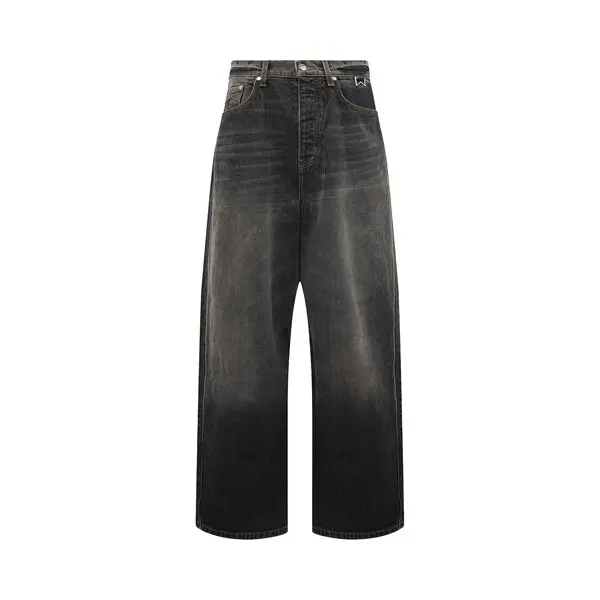 Rhude Wide Leg Denim Pants