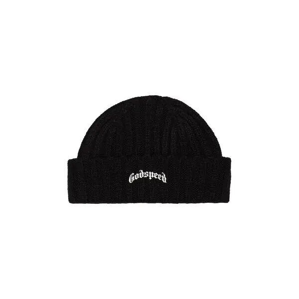 GODSPEED Og Logo Emblem Beanie - Black