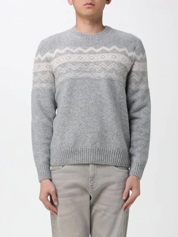 Eleventy Pullover Sweater - Grey