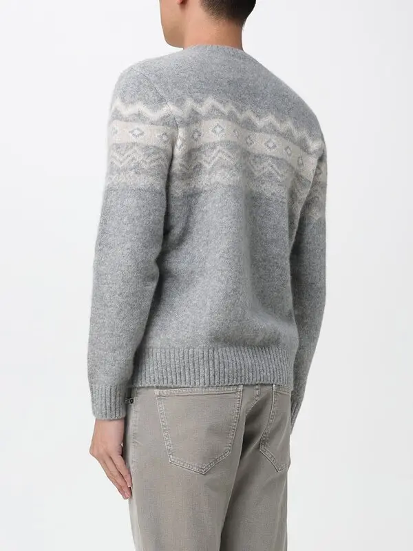 Eleventy Pullover Sweater - Grey