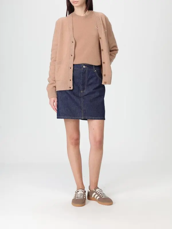 Maison Kitsuné Denim Skirt