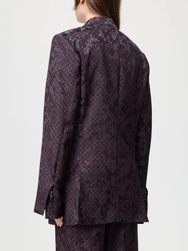 Dries Van Noten Textured Single-breasted Jacket