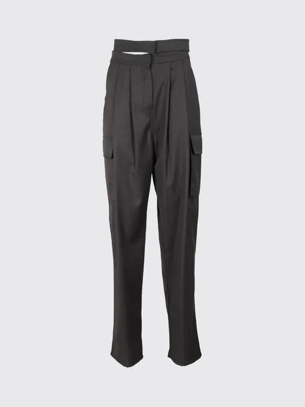 ANDREĀDAMO Tailored Cargo Pants - Grey