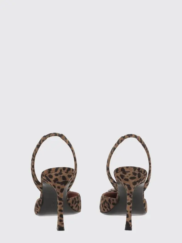 Amina Muaddi Slingback Pumps With Embellished Buckle