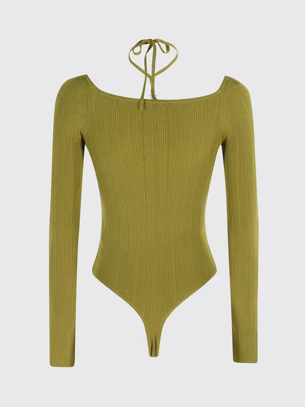 Elisabetta Franchi Long Sleeve Top - Green