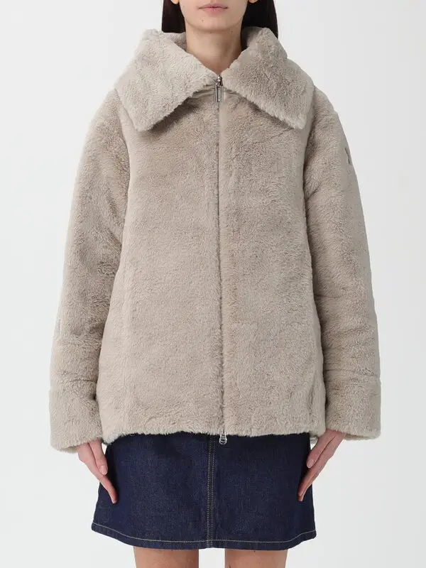 COLMAR Zip-up Fur Jacket - Rope