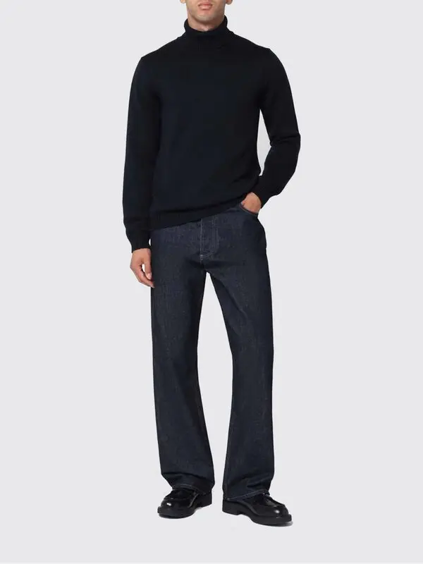 ROBERTO COLLINA Ribbed Turtleneck Sweater