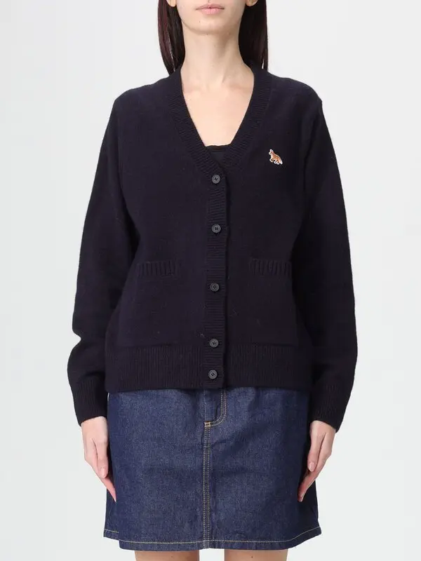 Maison Kitsuné Fox Embroidery Cardigan