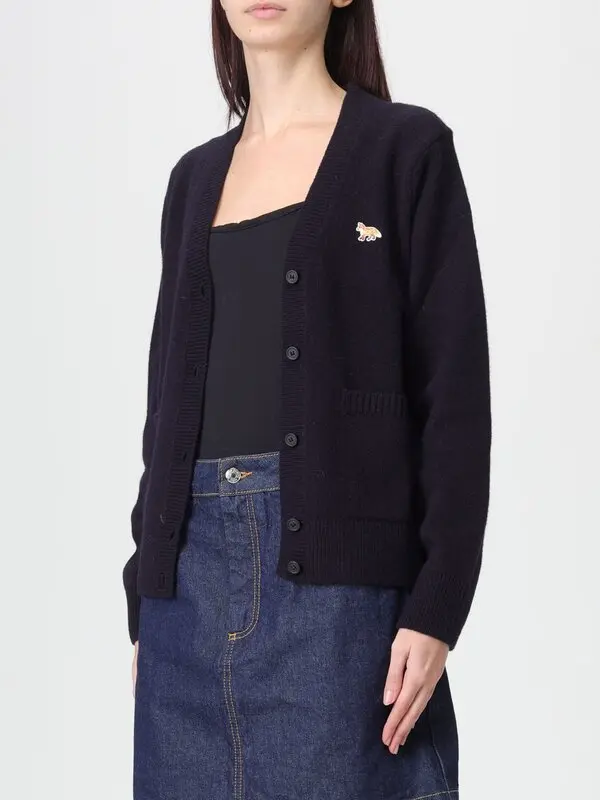 Maison Kitsuné Fox Embroidery Cardigan