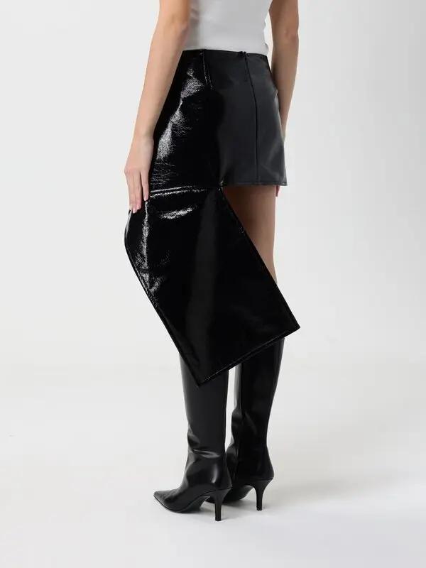 COURREGES Asymmetrical Skirt - Black