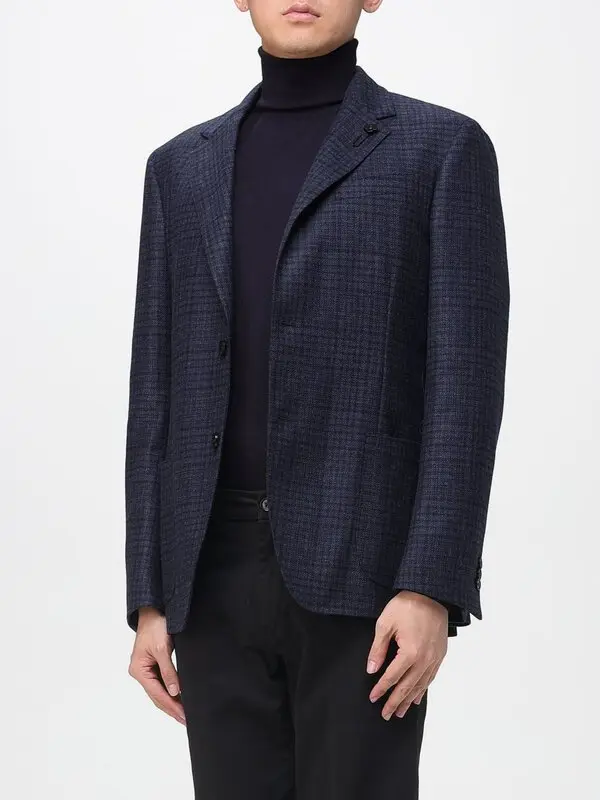 LARDINI Jacket - Blue