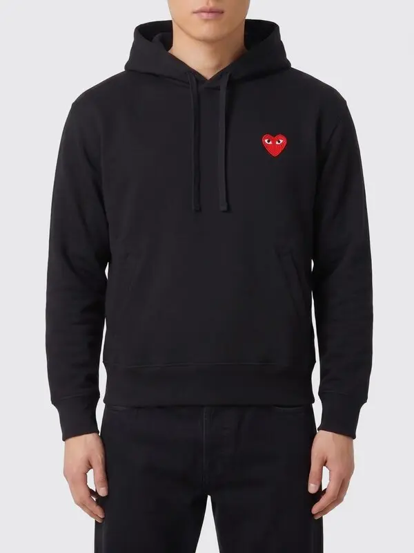 Play Comme Des Garcon Hoodie - Black