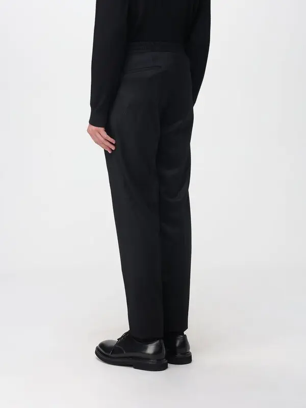 LARDINI Tailored Pants - Black