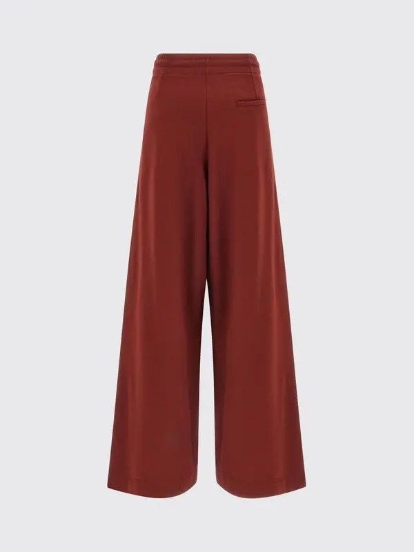 Dries Van Noten Wide Leg Trousers - Red