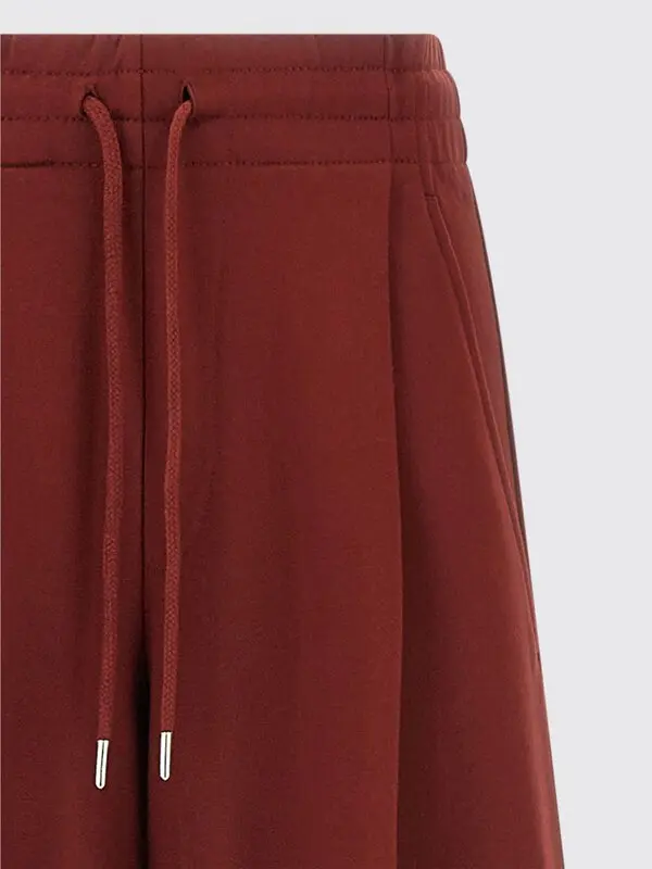 Dries Van Noten Wide Leg Trousers - Red