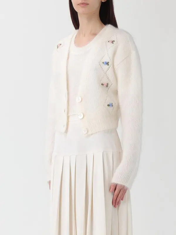 Alessandra Rich Embroidered Cardigan