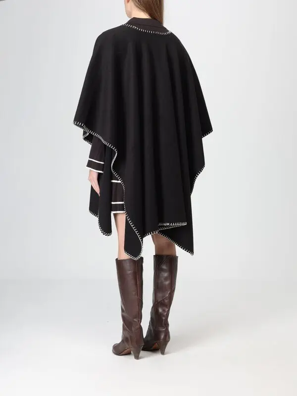TWINSET Cape - Black