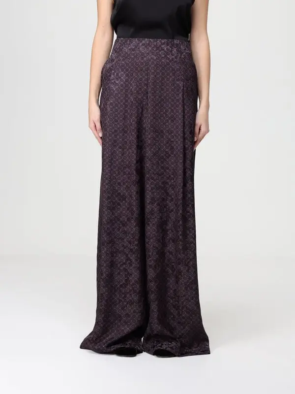 Dries Van Noten Wide Leg Pants - Brown