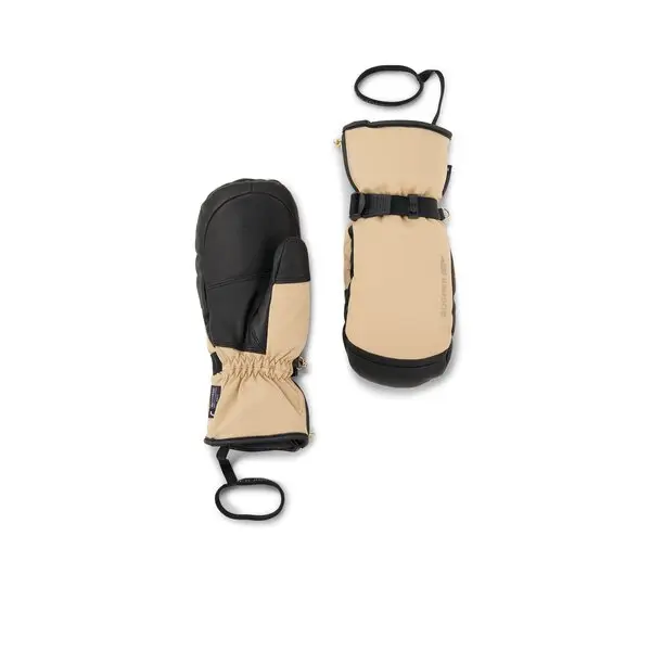 Bogner Flora 007 Mittens - Beige/black