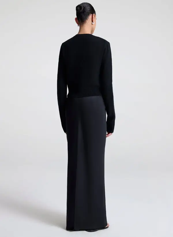 A.L.C. Skyler Cashmere Cardigan - Black