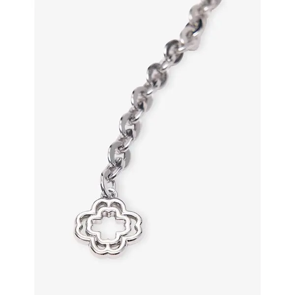 Maje Chain And Rhinestone Metal Belt