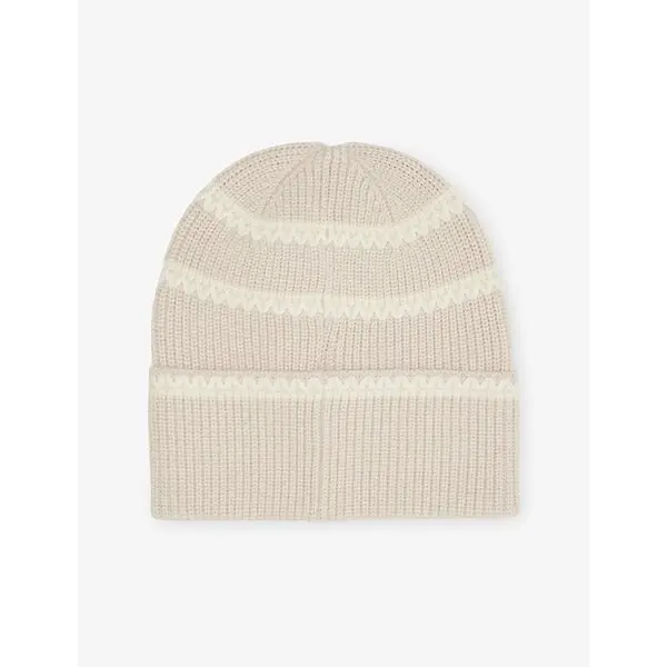 Varley Stitch Stripe Knitted Beanie
