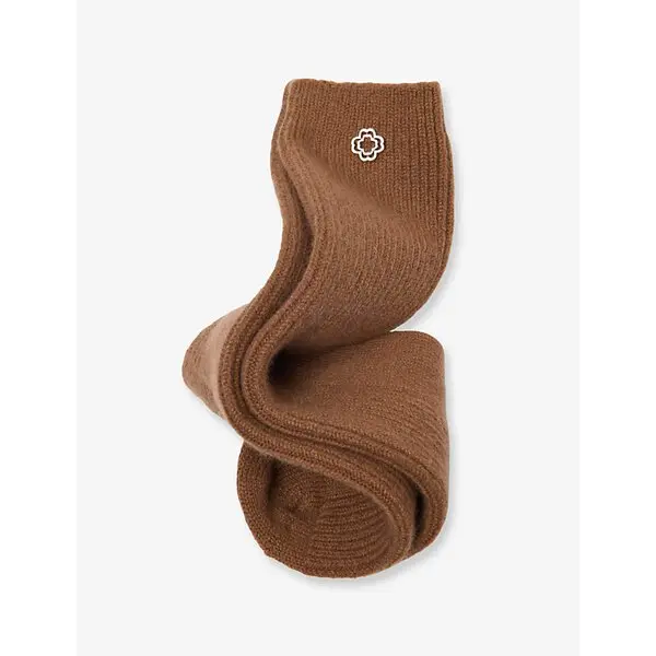 Maje Branded Mid-calf Knitted Socks