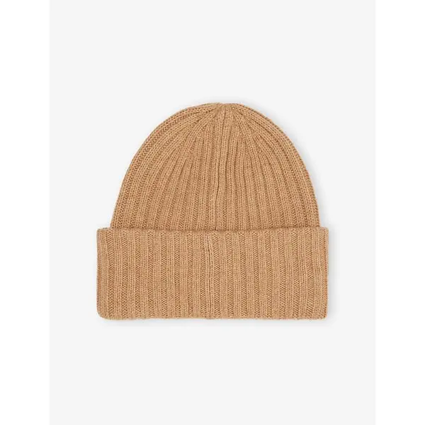 Varley Elva Ribbed Wool-blend Beanie Hat