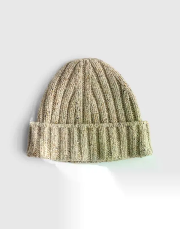 Madewell Donegal Ribbed Beanie - Oatmeal