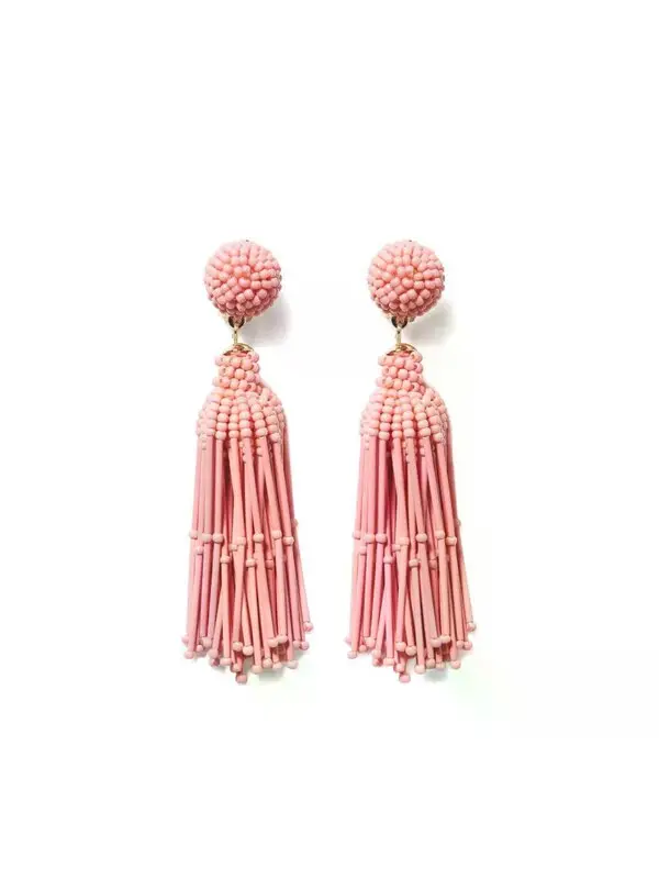 Carolina Herrera Tassel Earrings - Gold