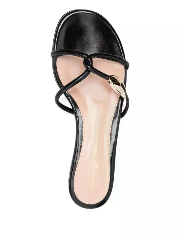 GIANVITO ROSSI Knotted Strap Sandals