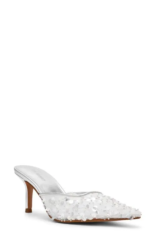 Steve Madden Alexi Mule - Silver Sequin
