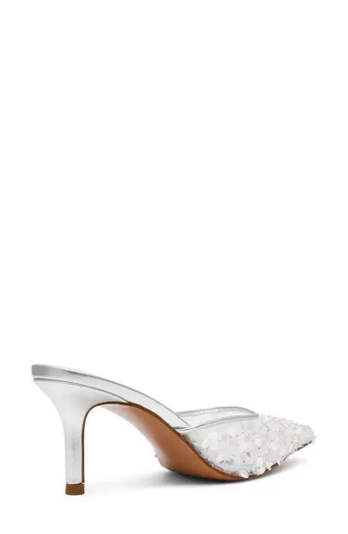 Steve Madden Alexi Mule - Silver Sequin