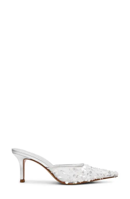 Steve Madden Alexi Mule - Silver Sequin