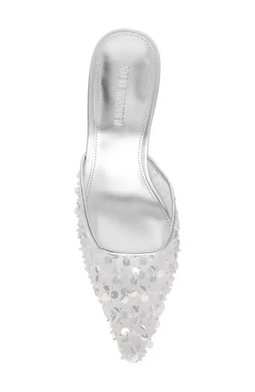 Steve Madden Alexi Mule - Silver Sequin