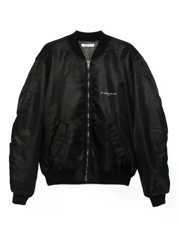 IH NOM UH NIT Logo-print Bomber Jacket