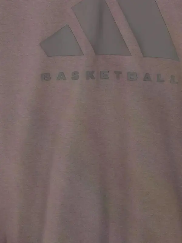 Adidas Basketball Logo Printed Sweatshirt