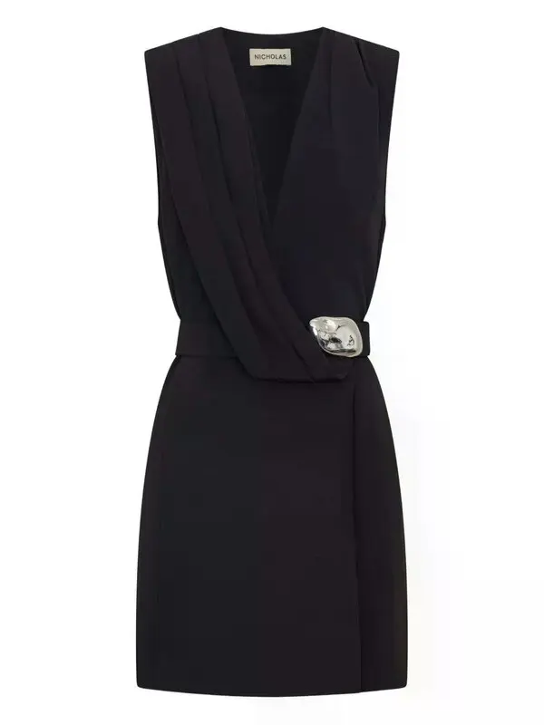 NICHOLAS Dorsie Draped Mini Dress