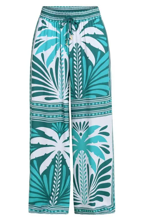 SUNSHINE 79 Printed Wide-leg Pants