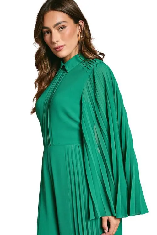 Coast Pleated Wide Leg Jumpsuit