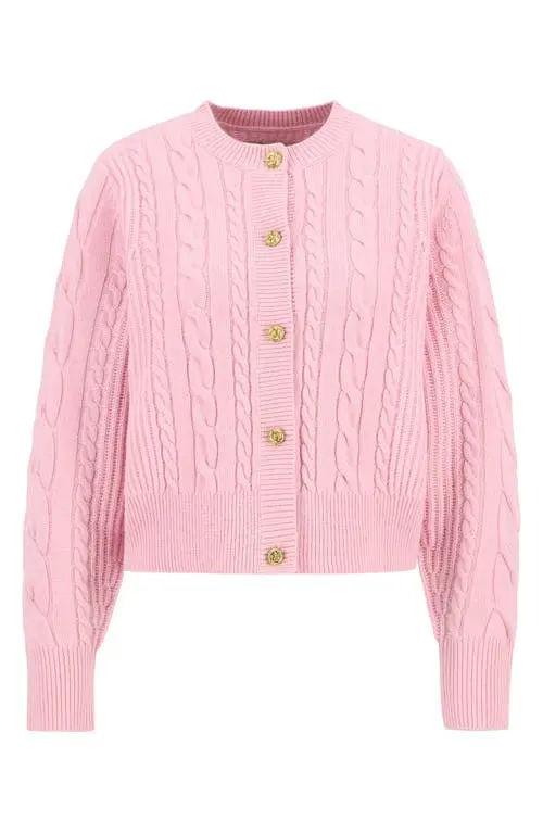 Barbour Elina Cable Stitch Wool & Cashmere Cardigan