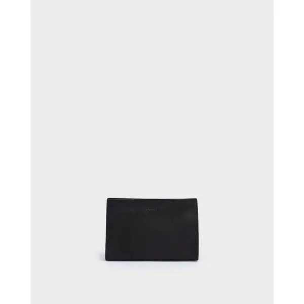 OSPREY LONDON The Carter Leather Pouch - Black